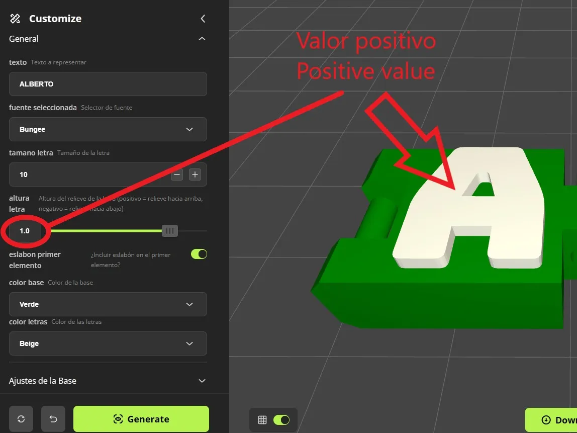 Articulated keychain, with personalized name - Free 3D Print Model ...