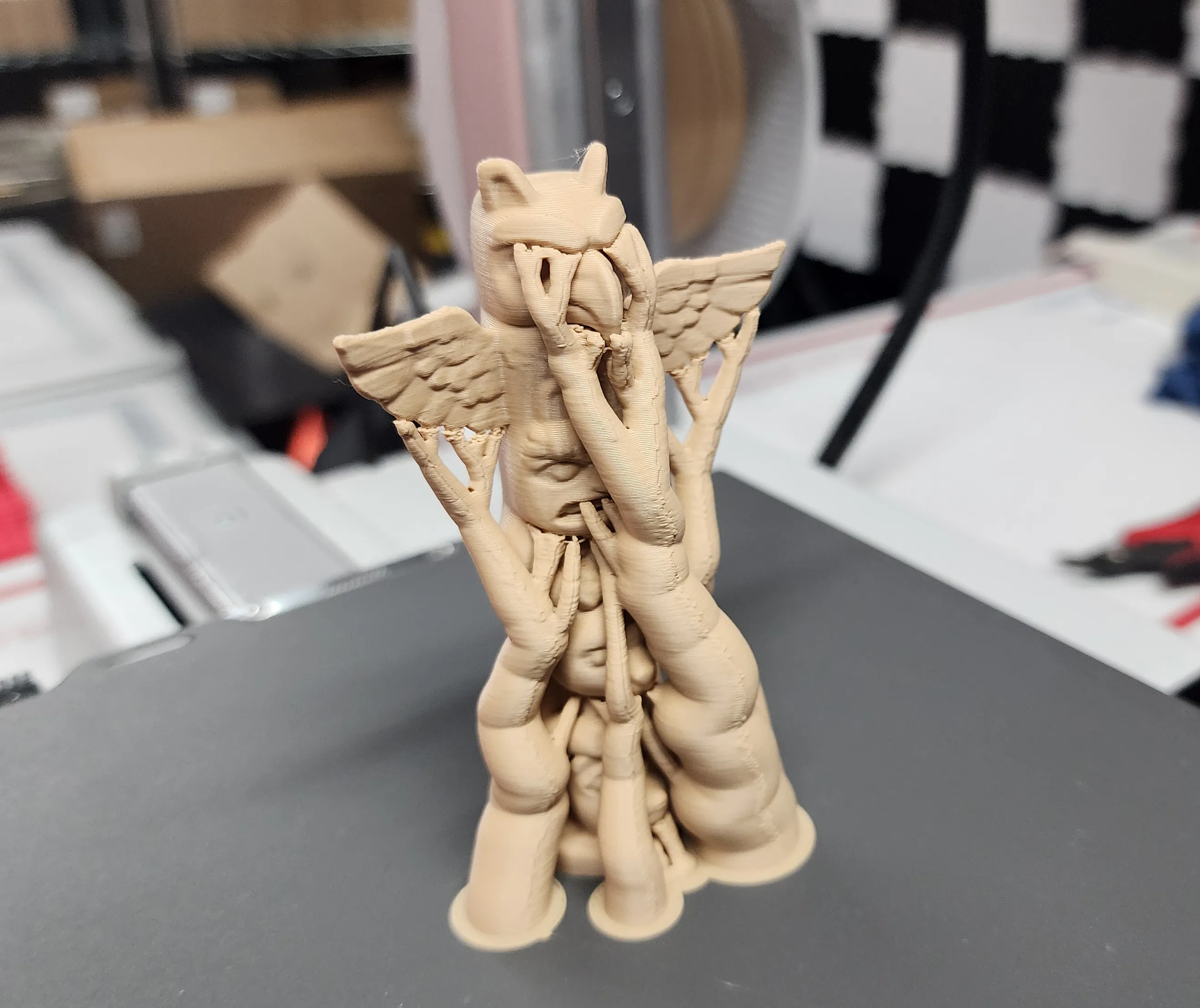 Full Eagle Totem Pole - Free 3D Print Model - MakerWorld