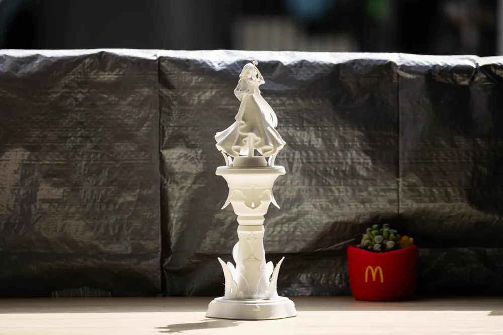 Genshin Impact - Fontaine - Archon Statue · Hydro Archon Statue by ...