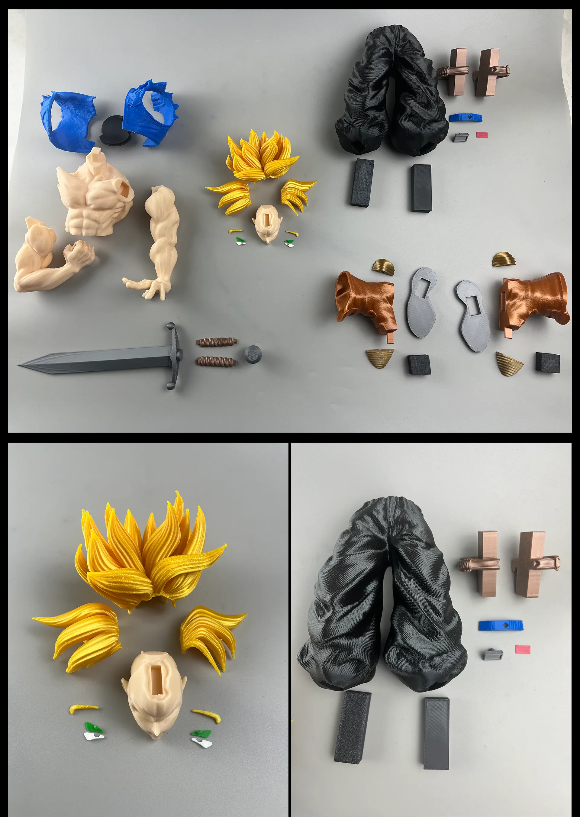 Dragon Ball Super Saiyan Trunks by 超赛痞子汪 MakerWorld: Download Free 3D ...