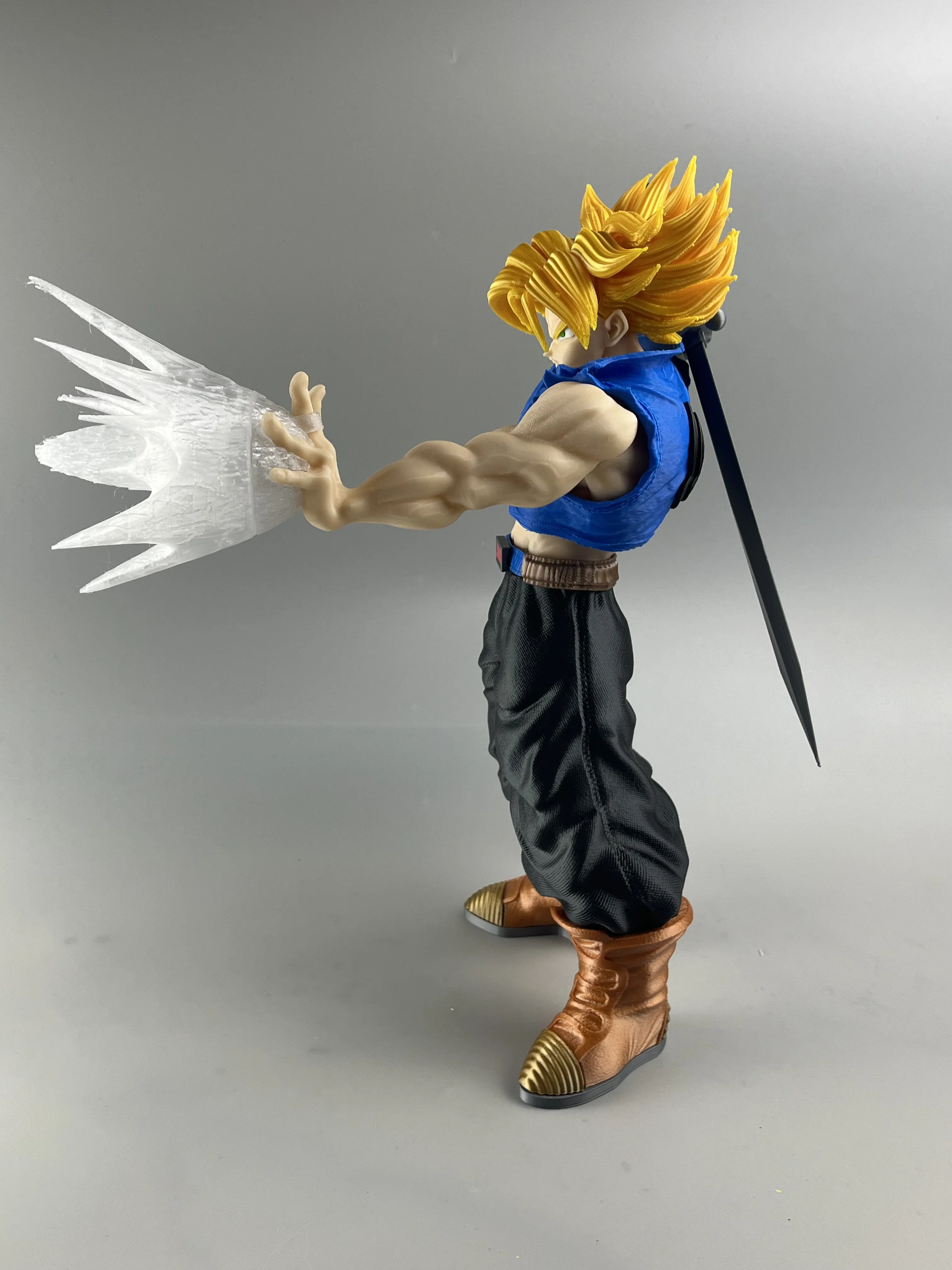 Dragon Ball Super Saiyan Trunks by 超赛痞子汪 MakerWorld: Download Free 3D ...