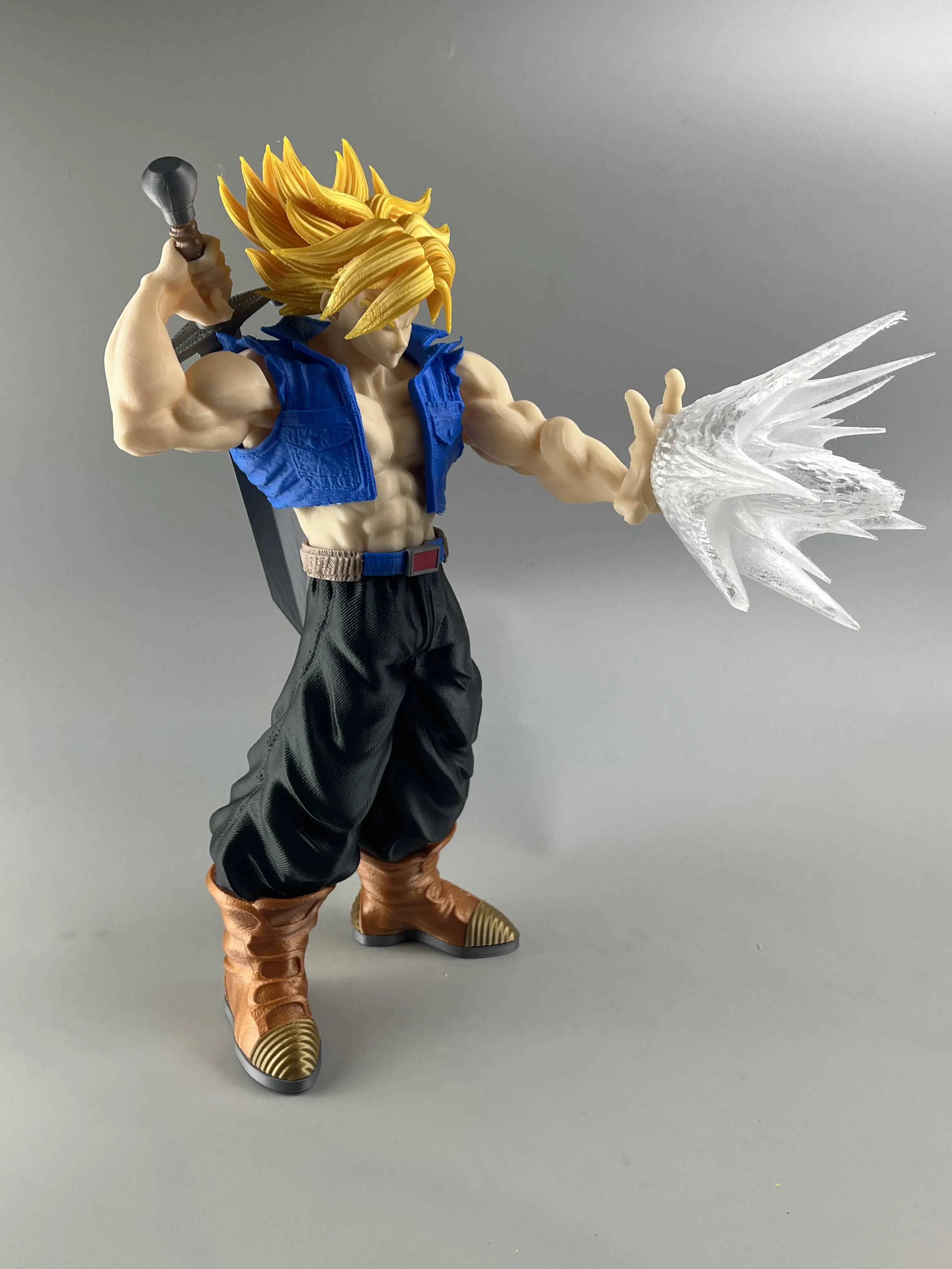 Dragon Ball Super Saiyan Trunks by 超赛痞子汪 MakerWorld: Download Free 3D ...