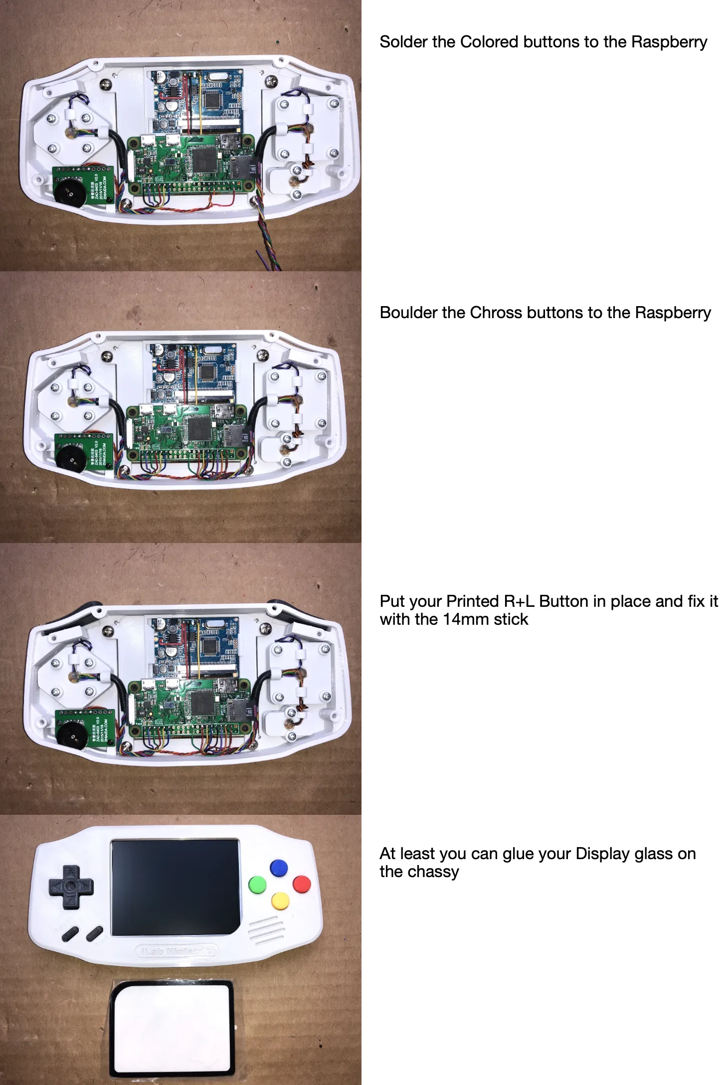 GameBoy Advanced - Raspberry Pi Project by iLab MakerWorld: Download ...