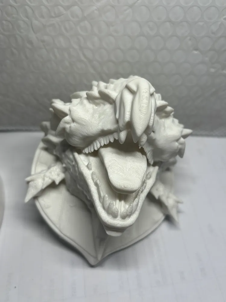 Monster Hunter Rathalos Dragon Head Figurine Model Ignite Your Hunt by ...