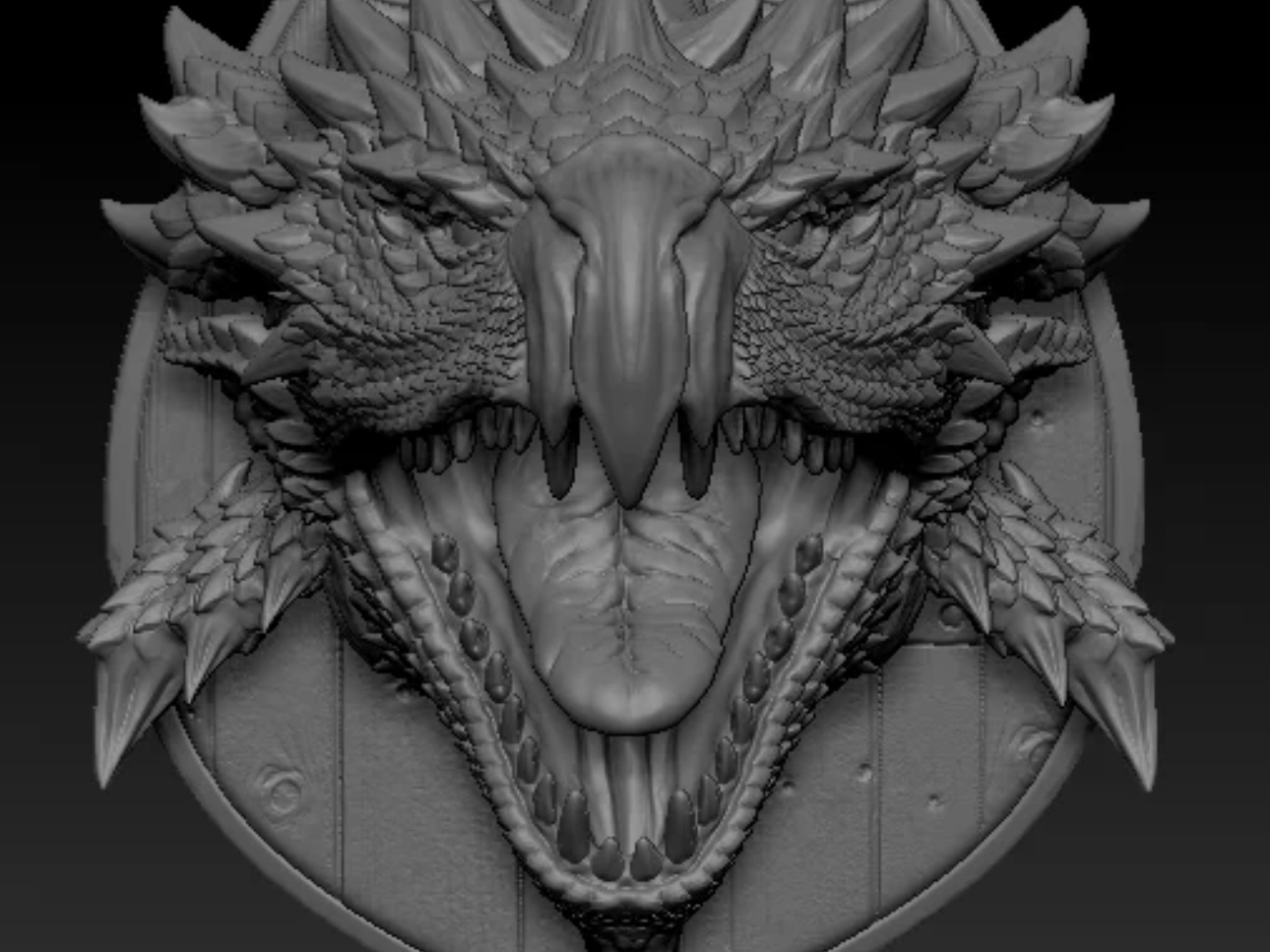 Monster Hunter Rathalos Dragon Head Figurine Model Ignite Your Hunt by ...