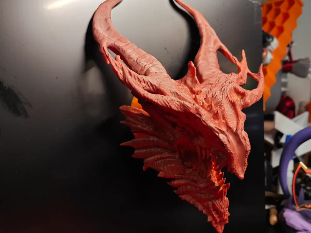 Dragon Head Model, Refrigerator Magnet, Ornament by user_577589520 ...