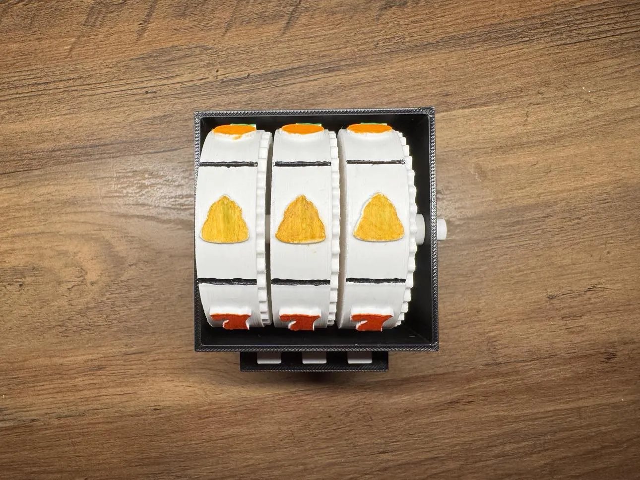 Mechanical Slots 3 Reels (Updated) - Free 3D Print Model - MakerWorld