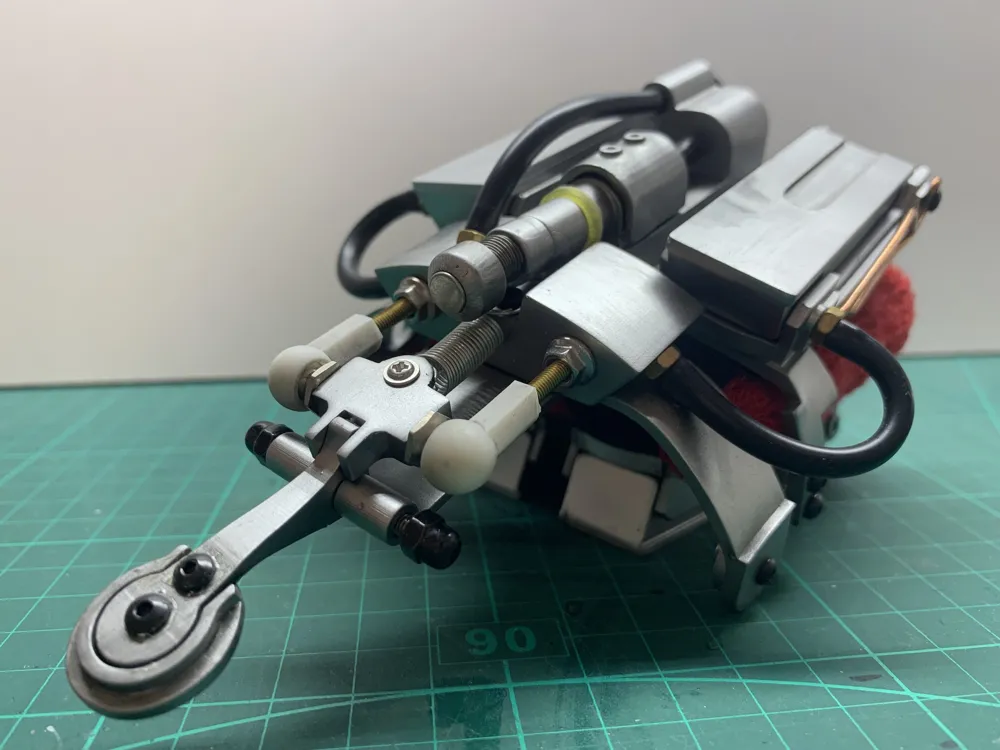 Highly recreates the homemade web-shooter from Spider-Man: Homecoming ...