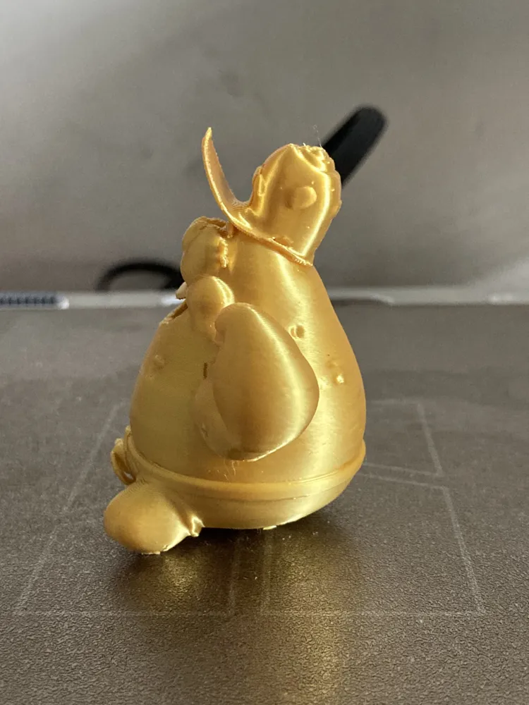 Hamburger Muscle Patrick Star Cute Figurine by 卷卷建模姬 MakerWorld ...