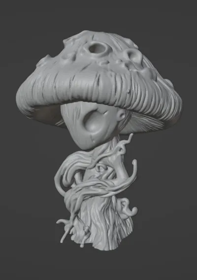 Myconid Forest Guardian – DnD & Tabletop Miniature by Redsing_ART ...