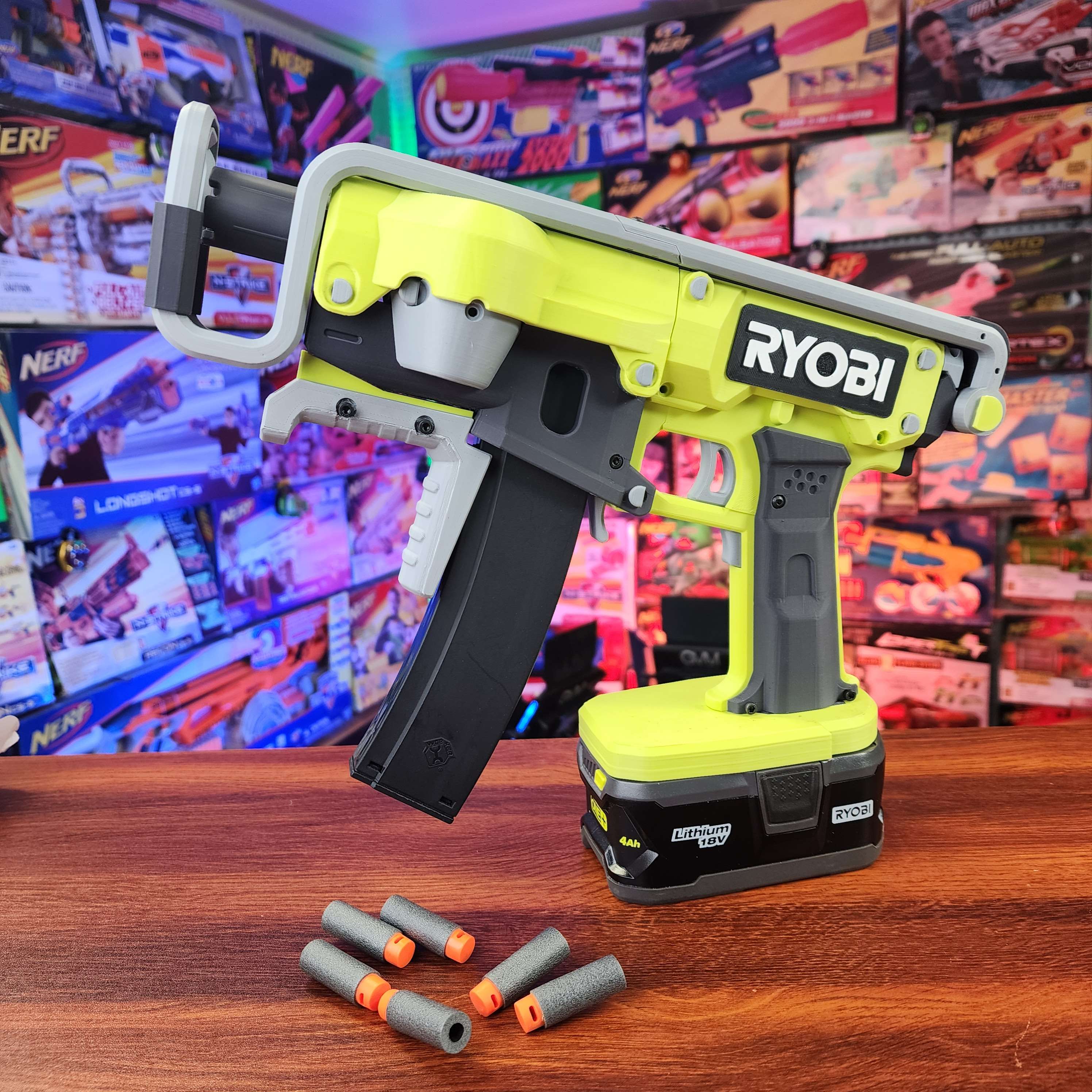 Flywheel Nerf Blaster: Mk41 - Royobion - Protean Remix by FusionNet - MakerWorld