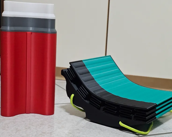 Monopod Spring Stool by SimonMakerForge MakerWorld: Download Free 3D Models
