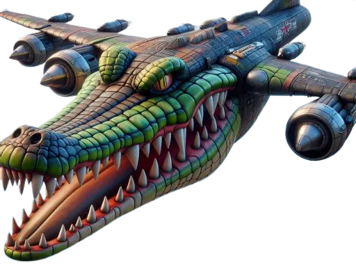 Bombardino Crocodilo Brainrot miniature by iparra24 - MakerWorld