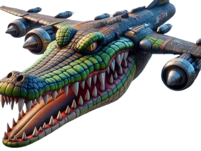 Bombardino Crocodilo Brainrot miniature by iparra24 - MakerWorld