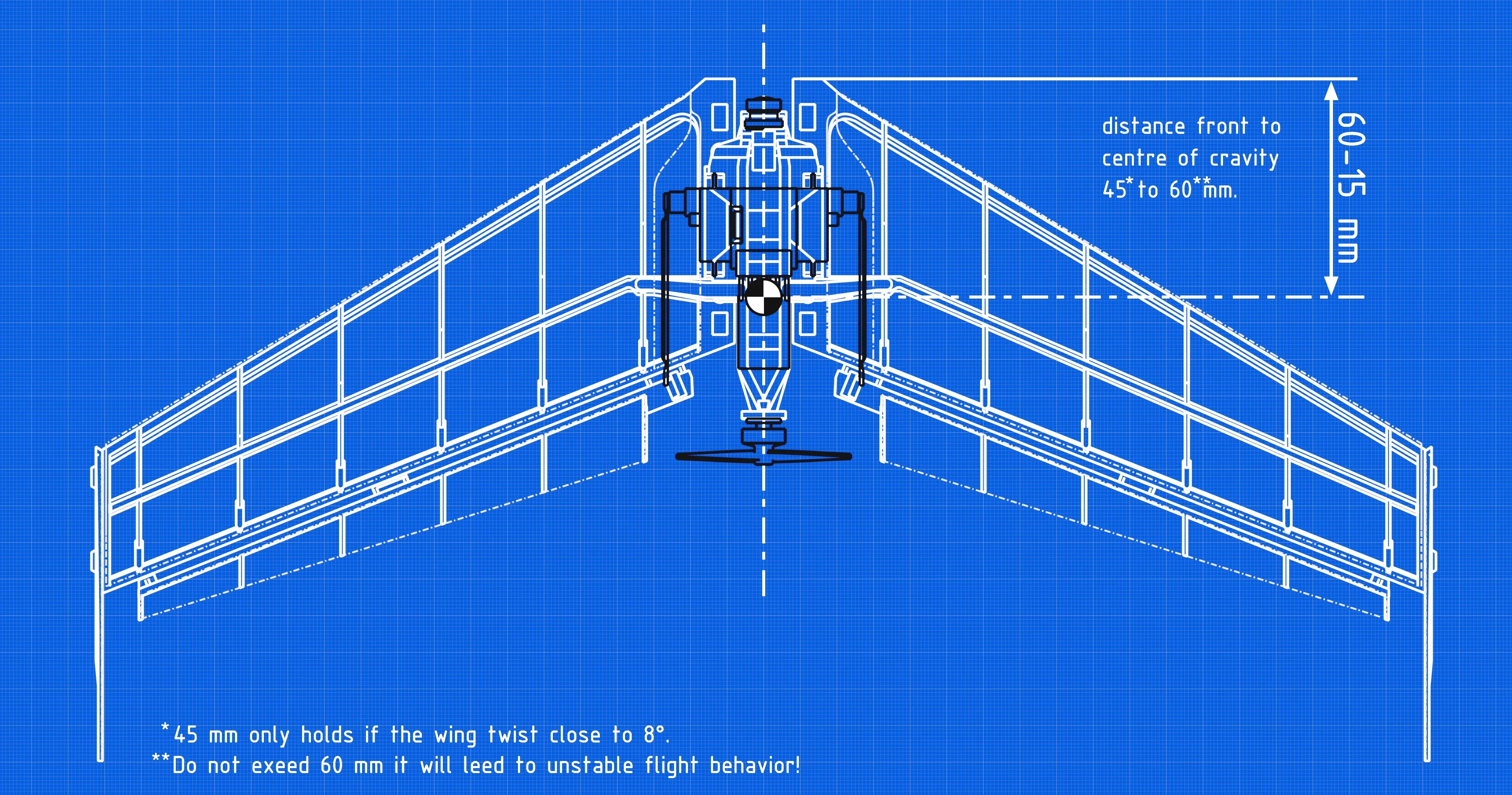 FPV-Wing-Racer (rev.2) - Free 3D Print Model - MakerWorld
