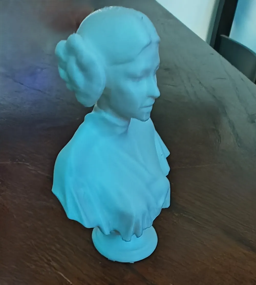 Leia Bust by user_3931780117 MakerWorld: Download Free 3D Models