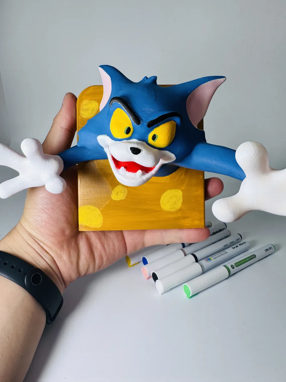Tissue Box, Toilet Paper Holder, Tom and Jerry, Easy Assembly, Super ...