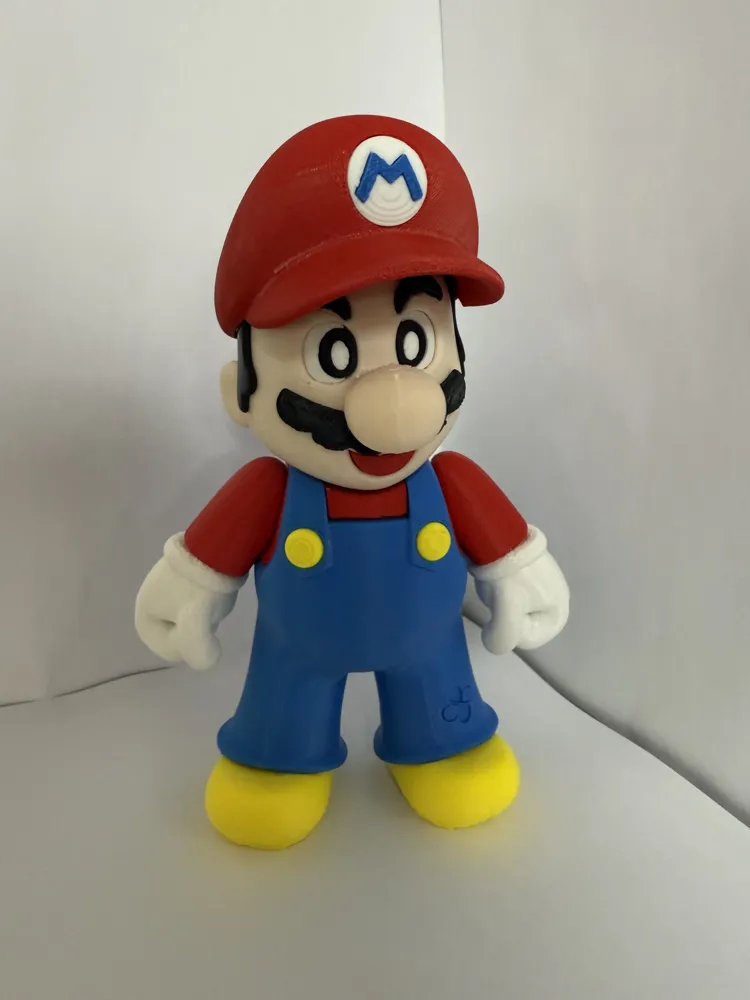 Classic Mario, AMS-free (multi-color parts, no slicing required) by ...