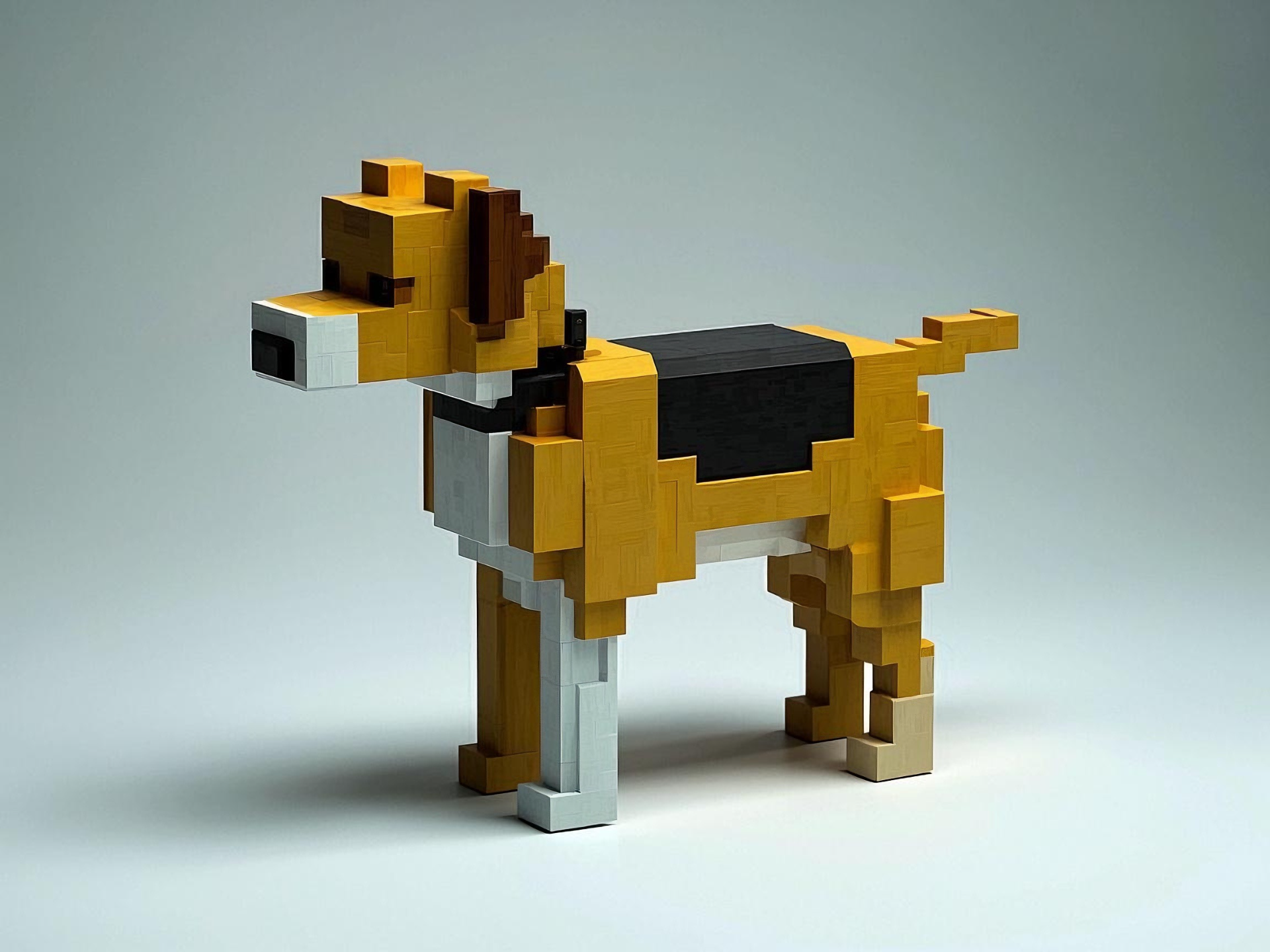 Pixel Dog Print-in-Place by a18yuan MakerWorld: Download Free 3D Models