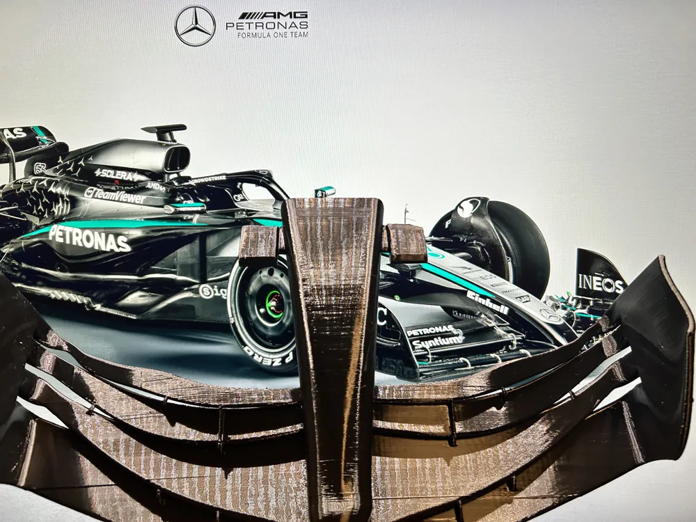 F1 Mercedes-Benz W15 Front Wing by Robert-PS MakerWorld: Download Free ...