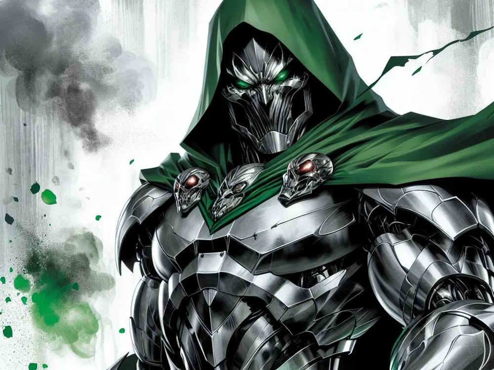 Dr. Doom Concept Art Hueforge by ccapassoMakerWorld: Download Free 3D Models