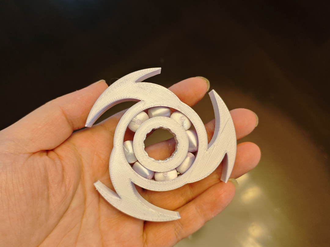 Finger Spinner Fidget Spinner 3 (PIP, no supports) with bearing ...