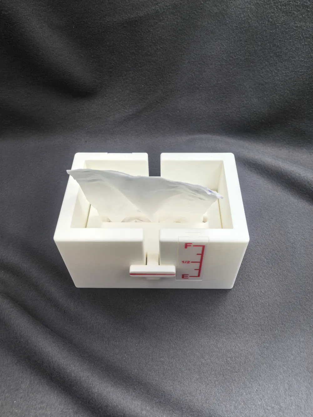 Recessed Tissue Box with Graduations by user_2735498483MakerWorld ...