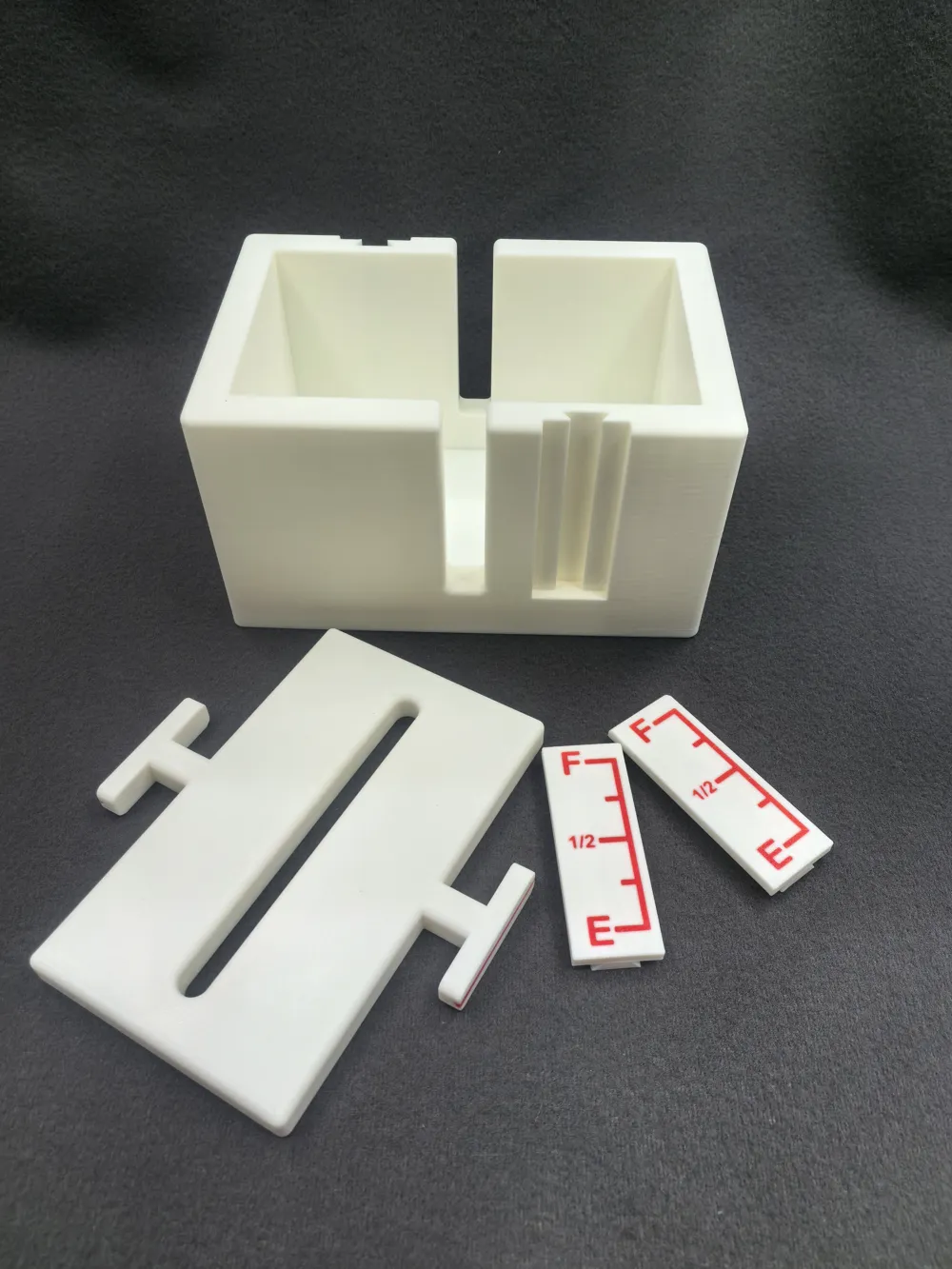 Recessed Tissue Box with Graduations by user_2735498483MakerWorld ...