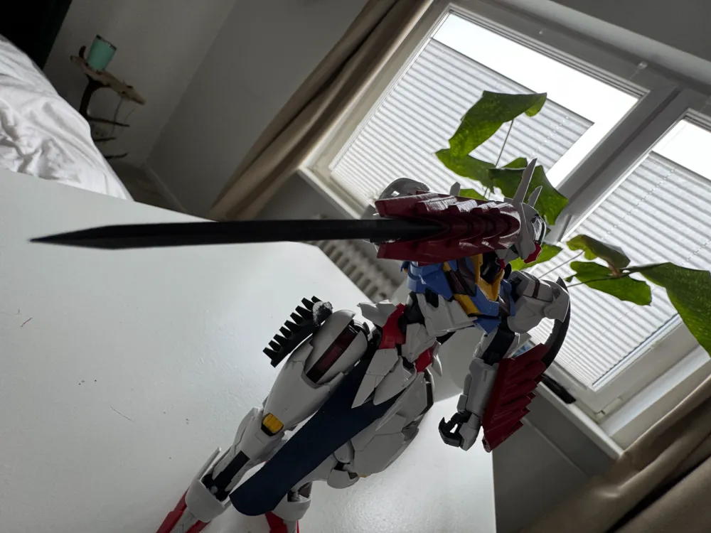 Wrist scythe - Custom 1/100 gunpla accessory by Maker Mavericks ...