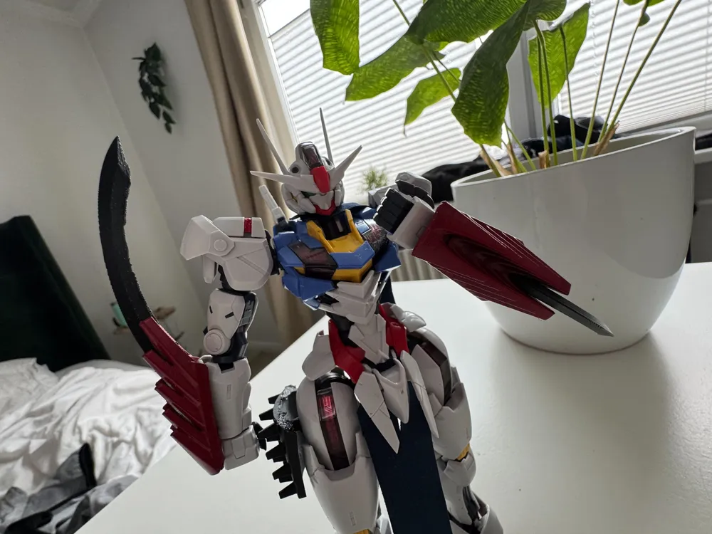 Wrist scythe - Custom 1/100 gunpla accessory by Maker Mavericks ...