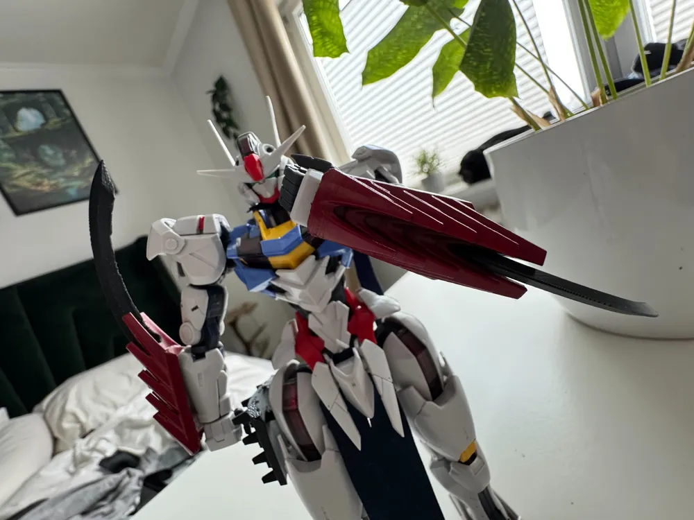 Wrist scythe - Custom 1/100 gunpla accessory by Maker Mavericks ...