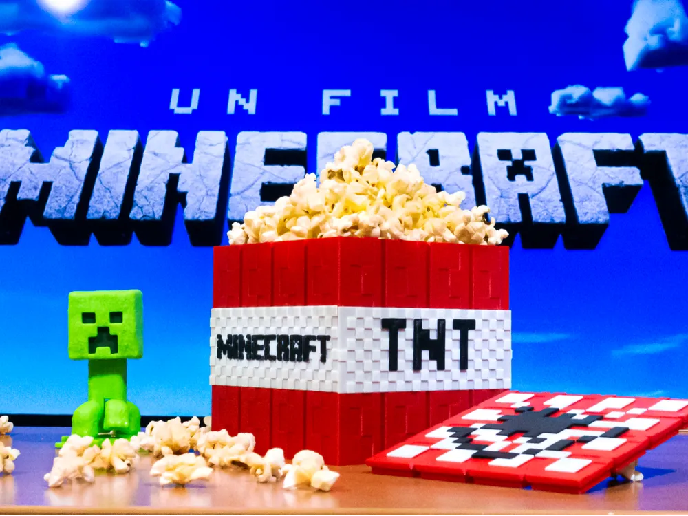 Minecraft Movie TNT PopCorn Bucket by Astro Factory MakerWorld ...