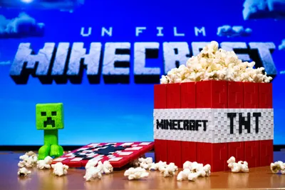 Minecraft Movie TNT PopCorn Bucket by Astro Factory MakerWorld ...