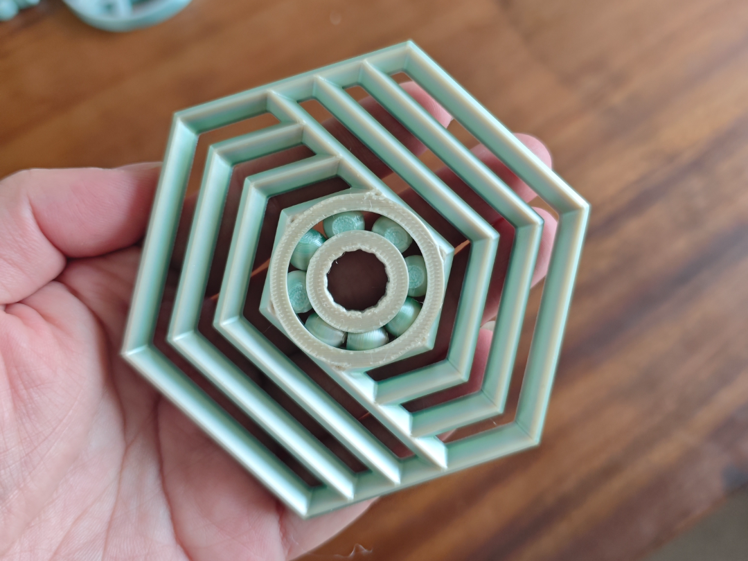 Fingertip Gyro, Finger Rotating Gyro 6 (one-piece printing, no support ...