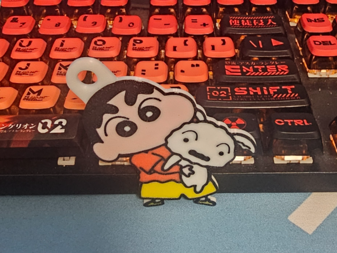 Crayon Shin-chan (35/40) (4-color print, 5-color effect) by 狂飙di小猪 ...