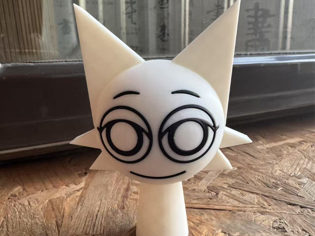 Rhythm Box (Sprunki) game 3D character "Wenda" (single-color multi-part ...