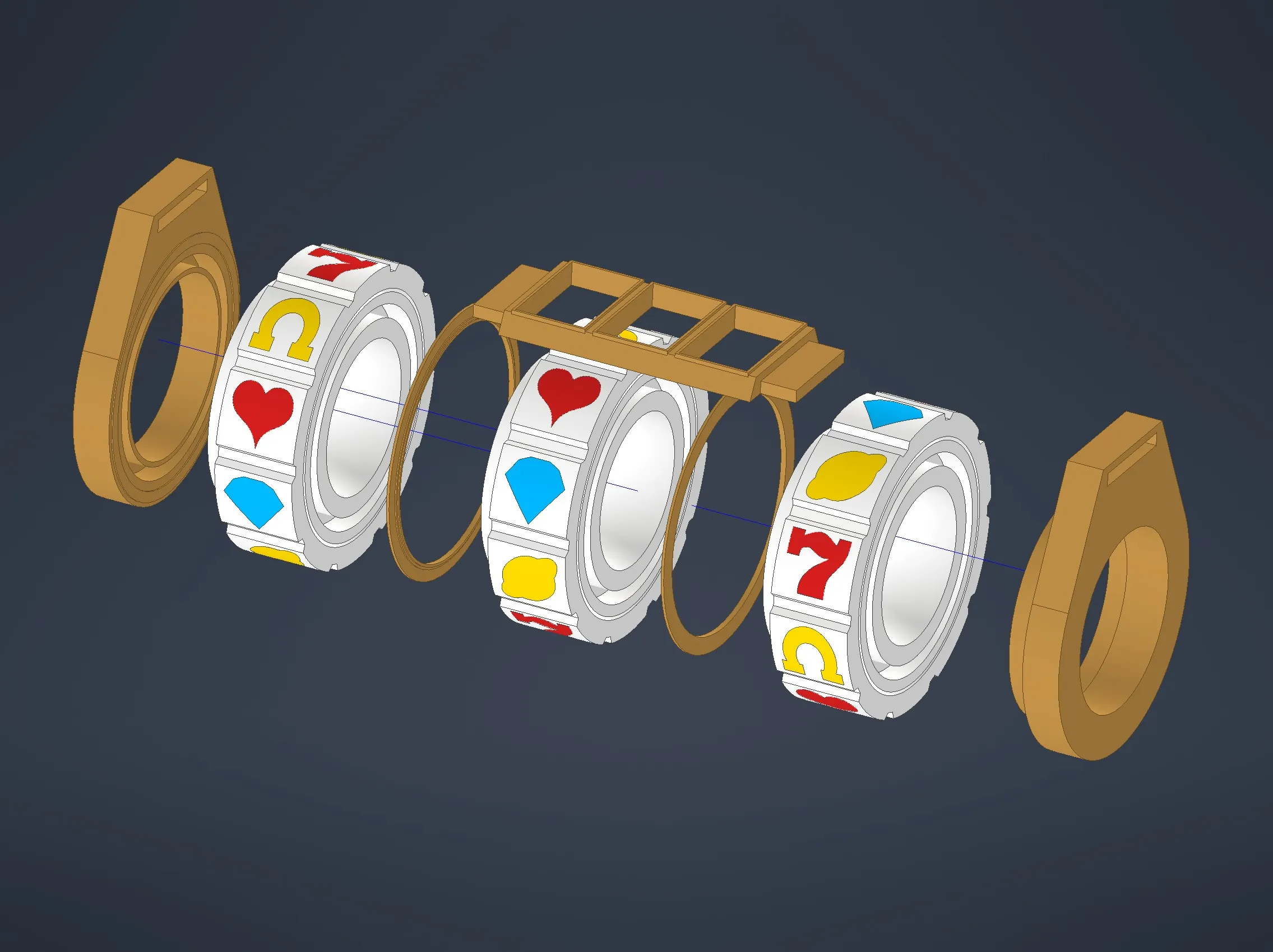 Finger Slot Machine - Fidget toy by EngineerForgeMakerWorld: Download ...