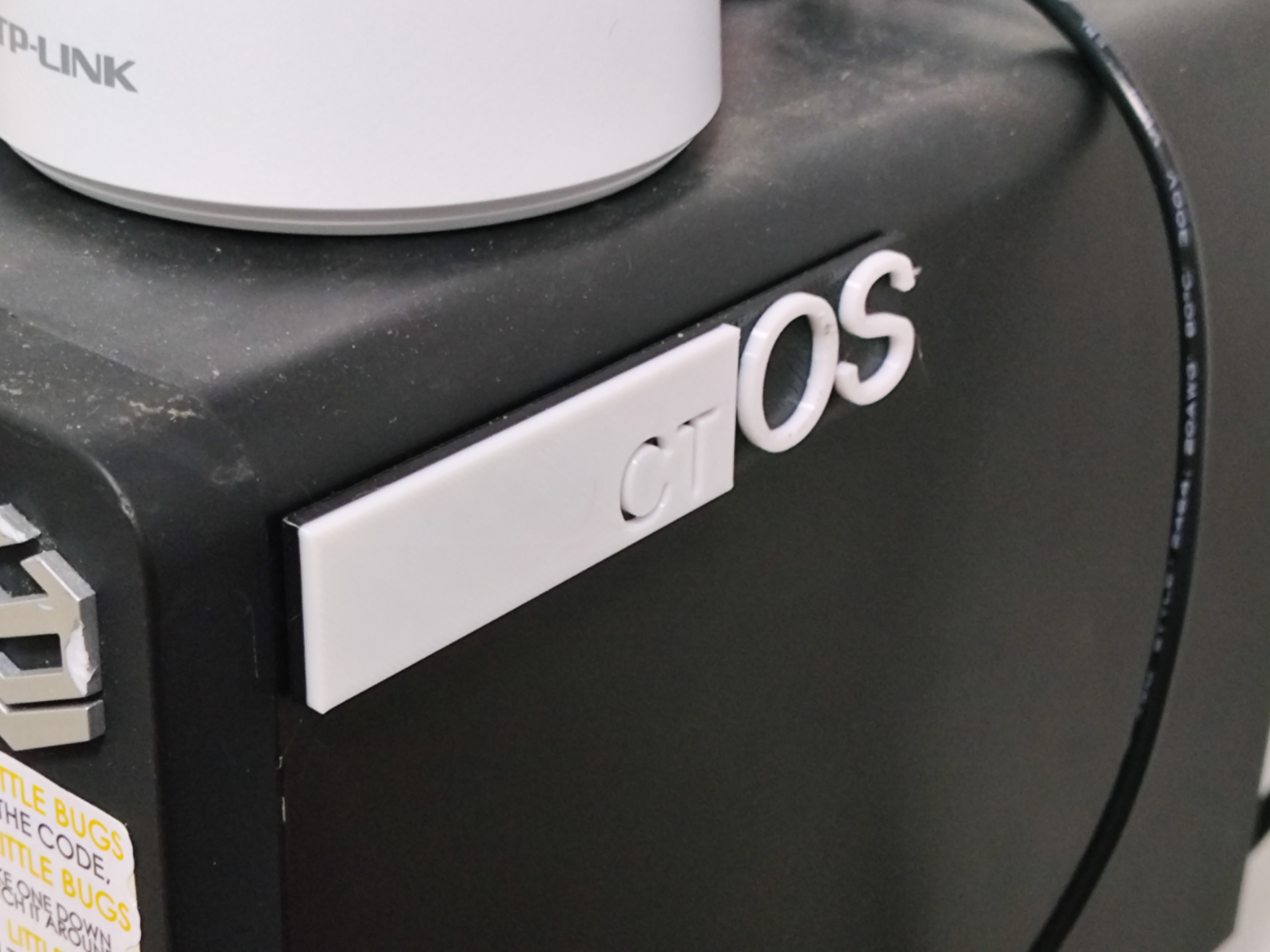 CTOS logo (from the game *Watch Dogs*) by SI_Xiaolong MakerWorld ...