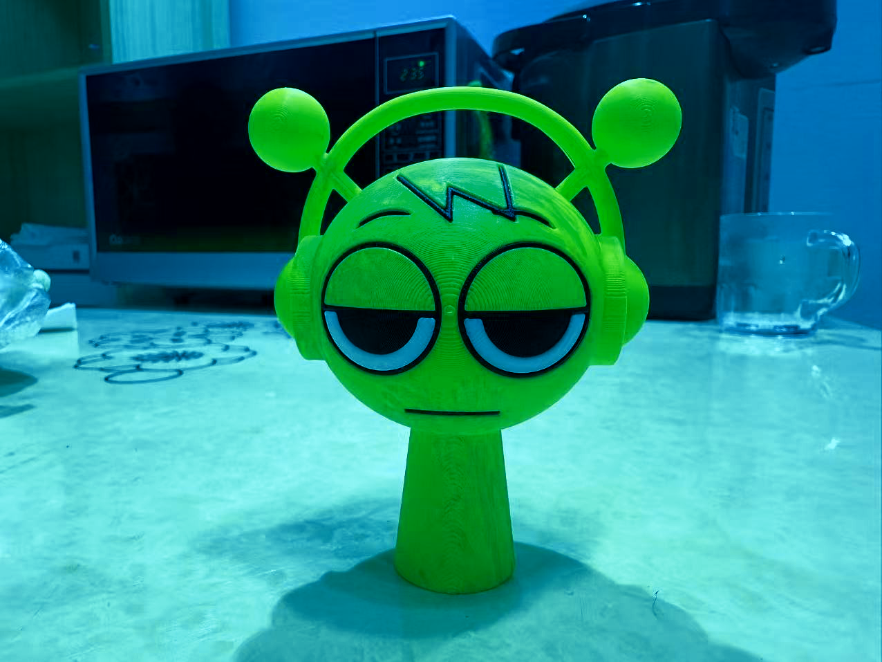 Sprunki rhythm box game 3D character Oren (single-color, multi-part ...