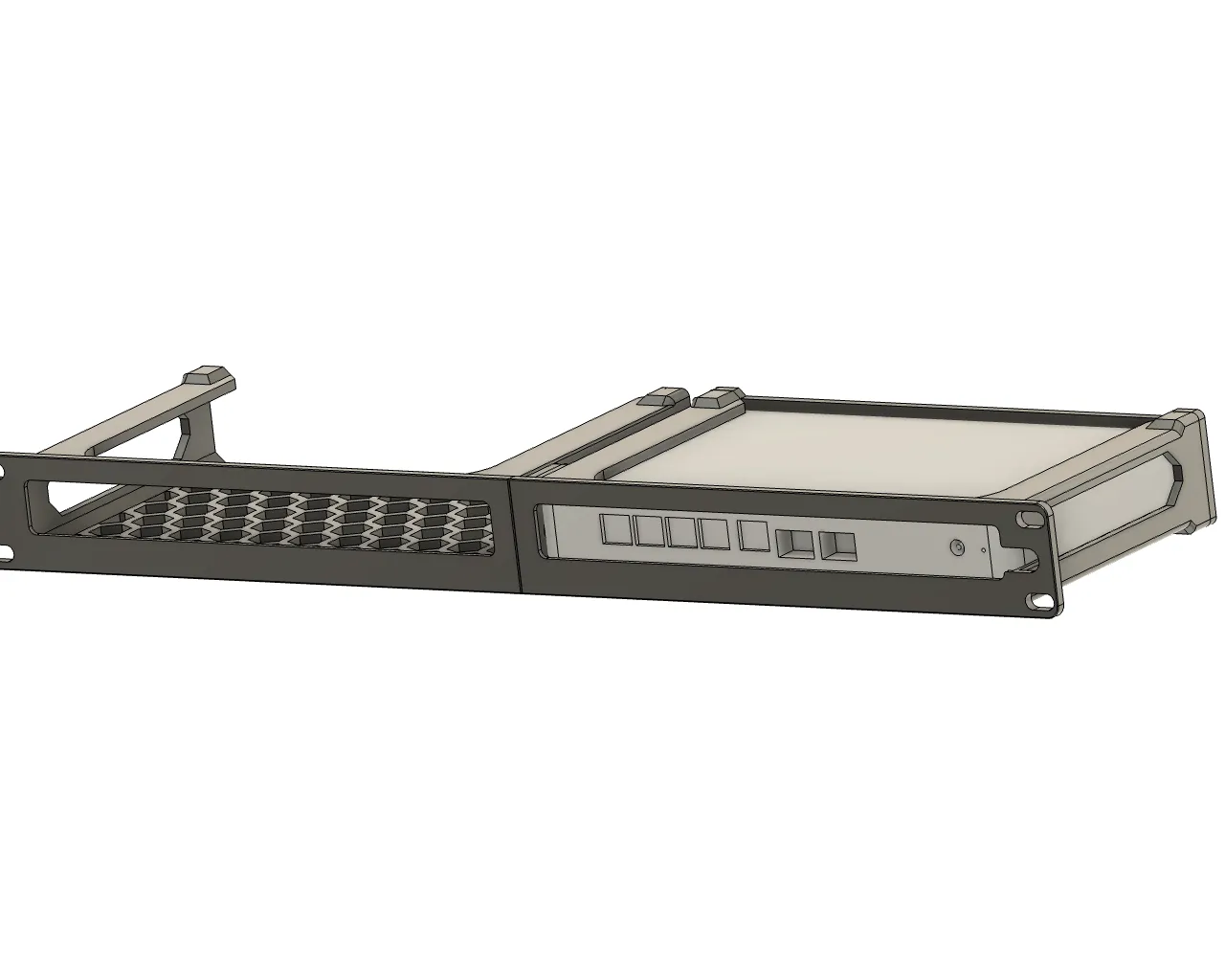 Unifi UCG-Fiber 19-inch Rack Mount by Mauker MakerWorld: Download Free ...