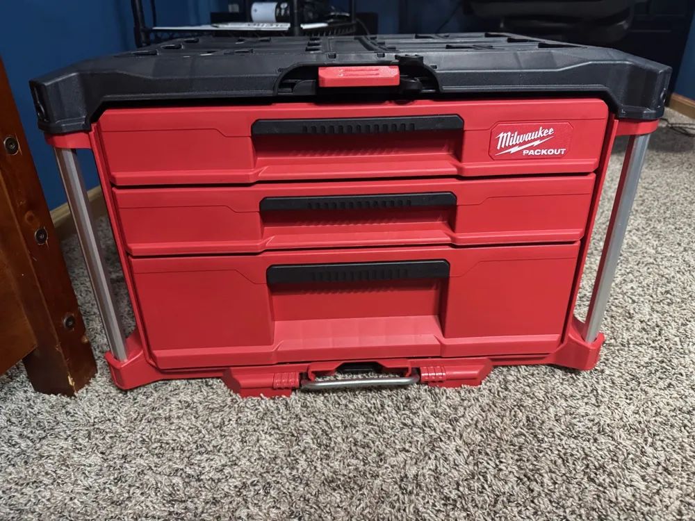 Milwaukee Packout 3 Drawer tool grid insert - Free 3D Print Model ...