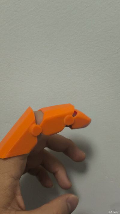 Cyberpunk Finger Ring (Finger Armor) by user_2605208401 MakerWorld ...