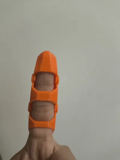 Cyberpunk Finger Ring (Finger Armor) by user_2605208401 MakerWorld ...