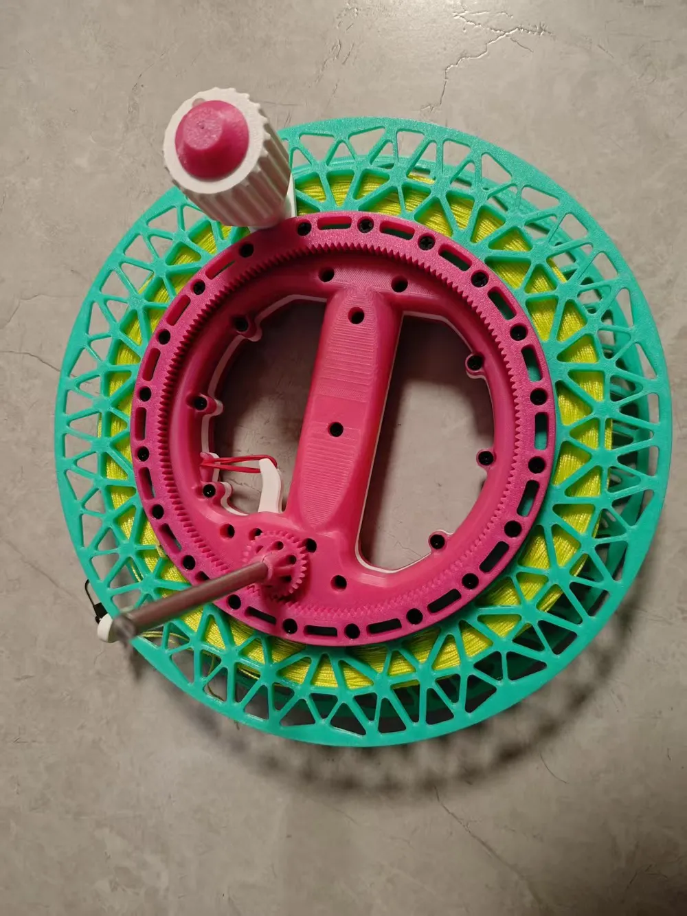 Kite String Spool V2 Electric Rewind Modification Kit by ALIWULA ...