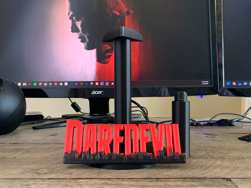Daredevil Born Again Helmet Stand by bdubil MakerWorld: Download Free ...
