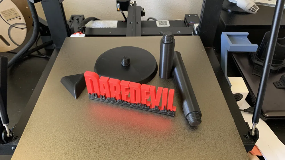 Daredevil Born Again Helmet Stand by bdubil MakerWorld: Download Free ...