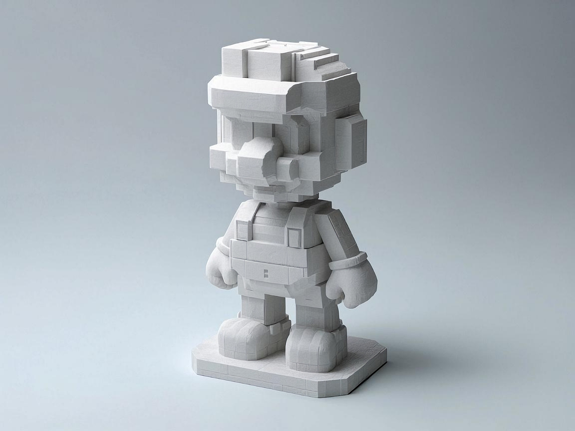 [Minecraft] Pixelated Figure Print-in-Place by why - MakerWorld