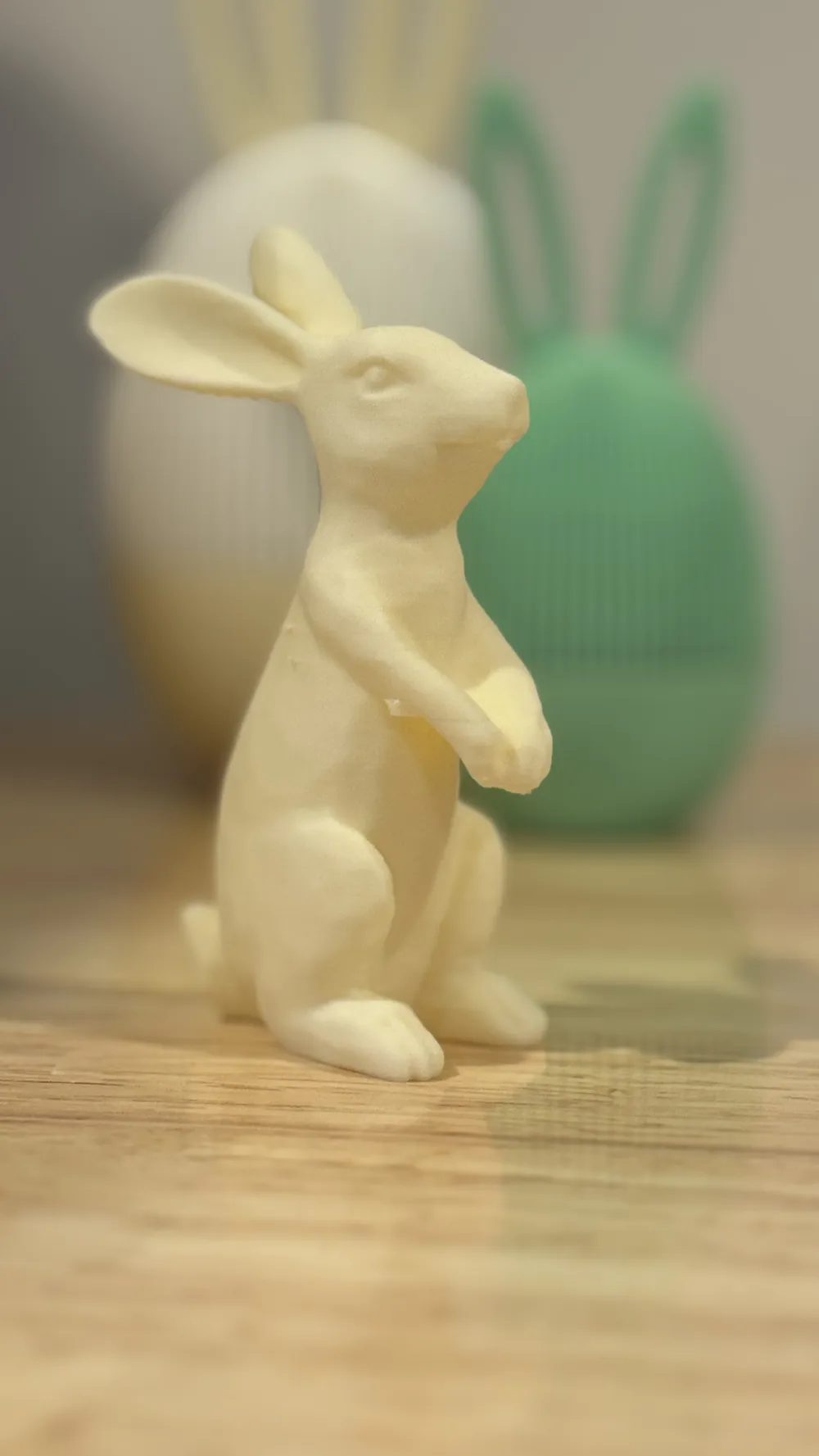 Adorable Bunny Trio – Sitting Rabbit Figurines - Free 3D Print Model ...