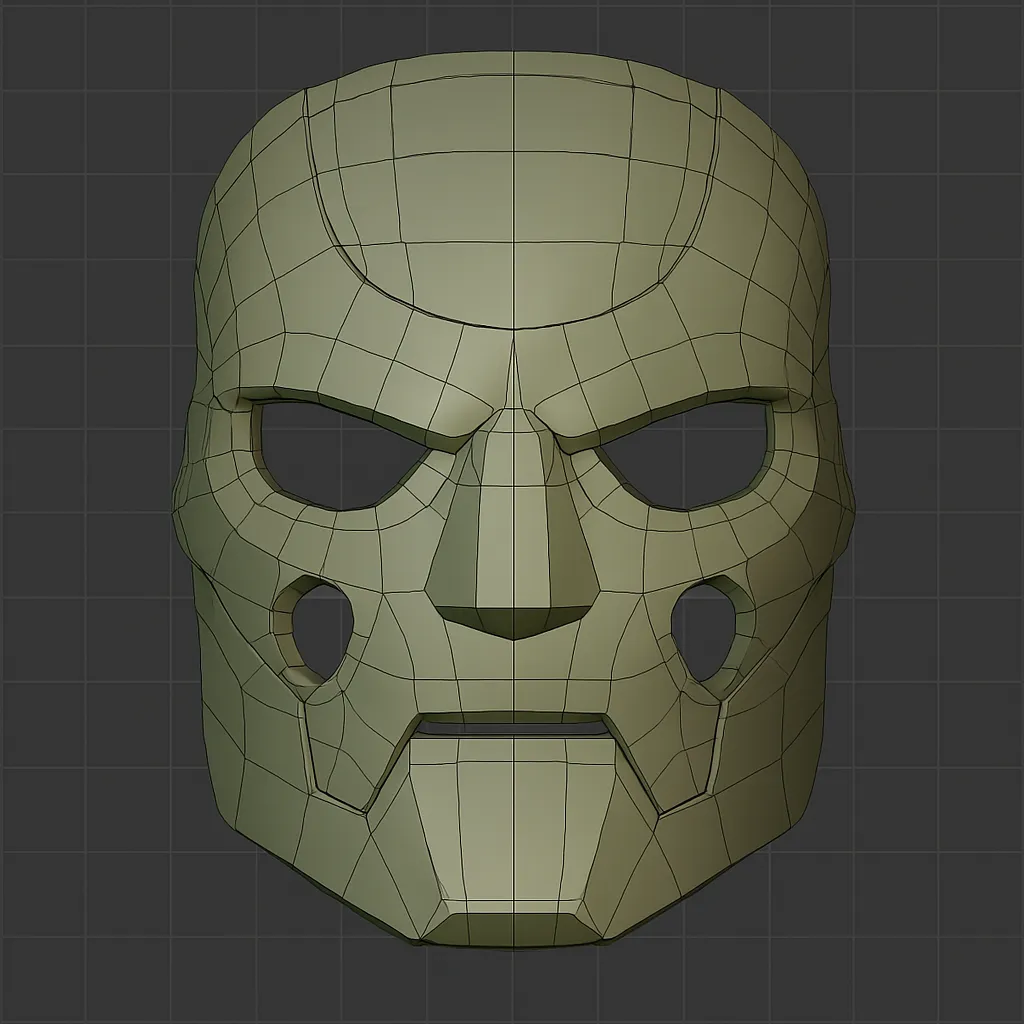 Dr. Doom Mask with Adjustable Strap by 3DXAV MakerWorld: Download Free ...