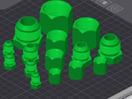 JIC caps and plugs by user_4197217793 MakerWorld: Download Free 3D Models
